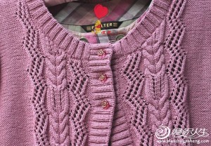 Cable and Lace Wave Panel - Knitting Kingdom