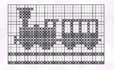 Train knitting stitch free - Knitting Kingdom