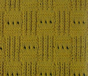 Checkered Stitch Knit - Knitting Kingdom