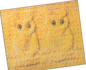 Knit Cable Owl Pattern to Knit Chart - Knitting Kingdom