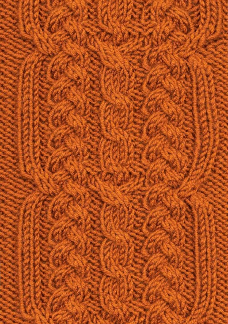 Braid and Cable Panel Free Knit Stitch - Knitting Kingdom