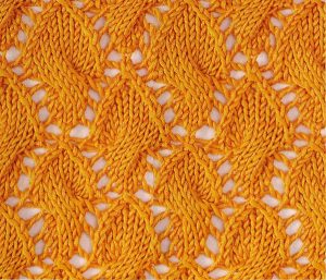 Diamond and Lace Cable Stitch Idea Chart - Knitting Kingdom