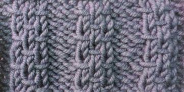Free Alternate 3x3 Rib Knitting Stitch - Knitting Kingdom