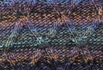 Trellis Cable Knitting Stitch - Knitting Kingdom