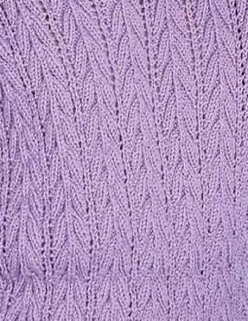 Arrowhead Lace Rib Stitch - Knitting Kingdom
