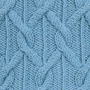 Continuous Cable Knitting Stitch - Knitting Kingdom
