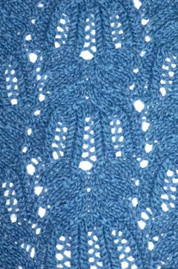 Frost Flowers Stitch Pattern Free - Knitting Kingdom