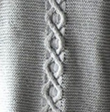 Figure Eight Cable Knitting Panel - Knitting Kingdom