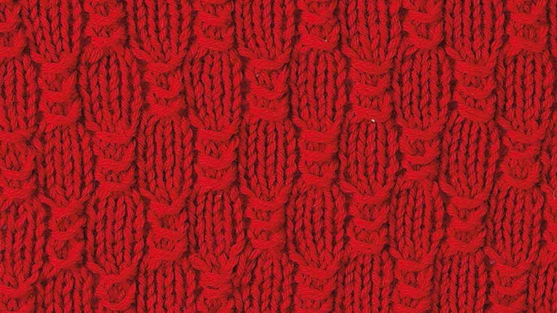 Free Knitting Stitch Busy Bees - Knitting Kingdom