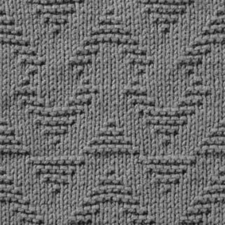 Triangles Free Knit and Purl Stitch Chart - Knitting Kingdom