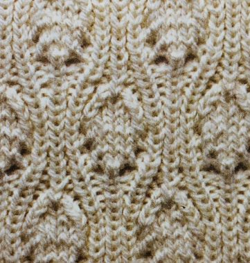 Free Tulip Lace Knitting Stitch - Knitting Kingdom