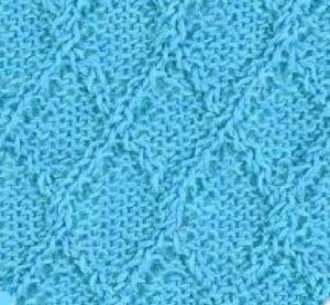 Lattice Cable Knitting Stitch - Knitting Kingdom