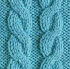 Basic Rope Cable Knitting Stitch - Knitting Kingdom